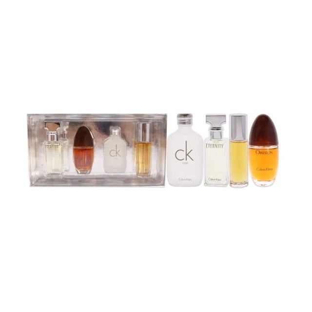 Calvin Klein 4 Pieces Mini Set 0.5 oz 15 ml Edp & Edt - Walmart.com