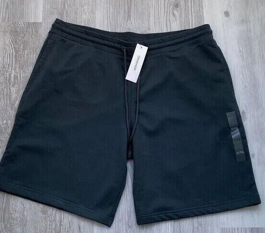 Calvin Klein 40FP286021 Terry Short Cotton Dark Green Pockets CK Logo ...