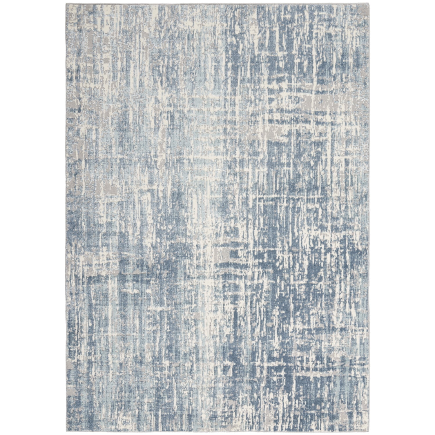 Calvin Klein CK005 Enchanting Area Rug, 5'3" x 7'3", Seaglass Ivory ...