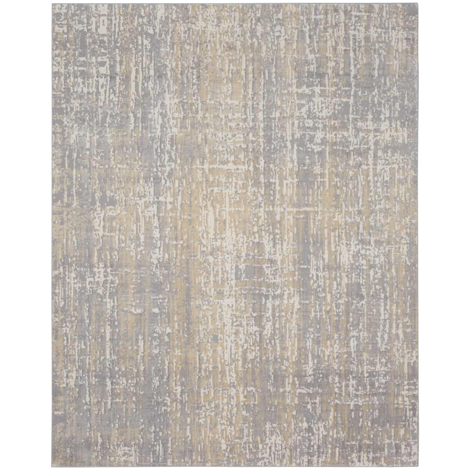 Calvin Klein CK005 Enchanting Area Rug, 8' x 10', Grey Beige, Rectangle ...