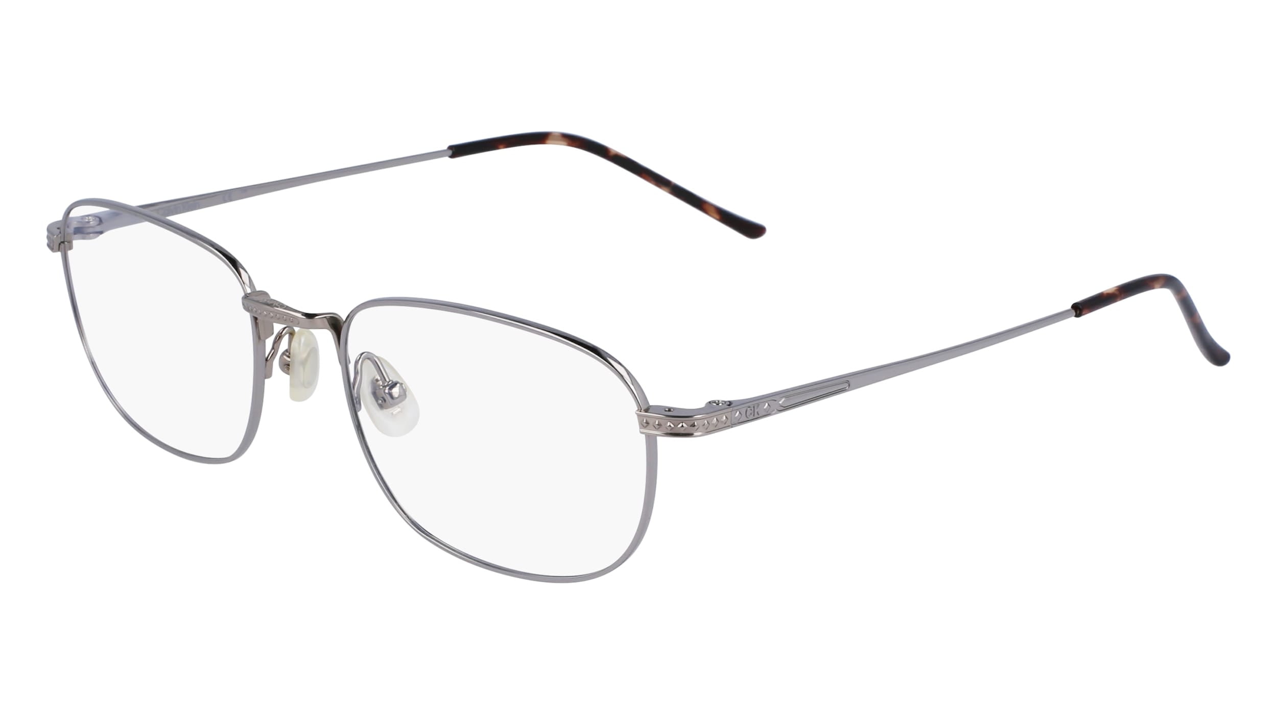 Calvin Klein CK23112T 045 Men's Silver Full Rim Frame Eyeglasses ...