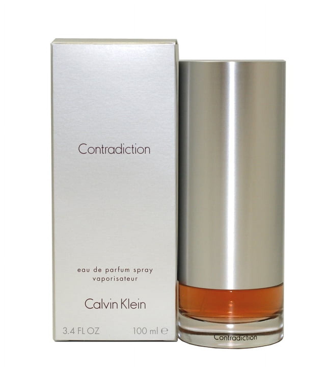 Calvin Klein Contradiction Eau De Parfum Spray for Women, 3.4 oz / 100 ...