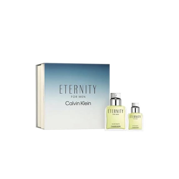 Calvin Klein Eternity 2pc Gift Set For Men 100ml EDT + 30ml EDT ...
