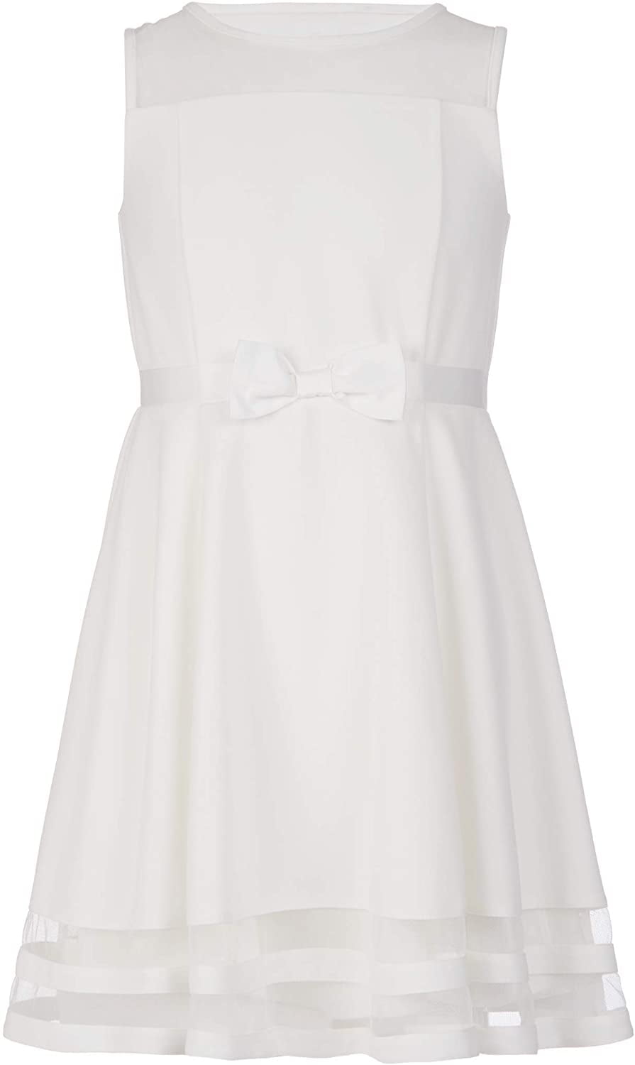 Calvin Klein Girls Sleeveless Party Dress, Fit and Flare Silhouette ...