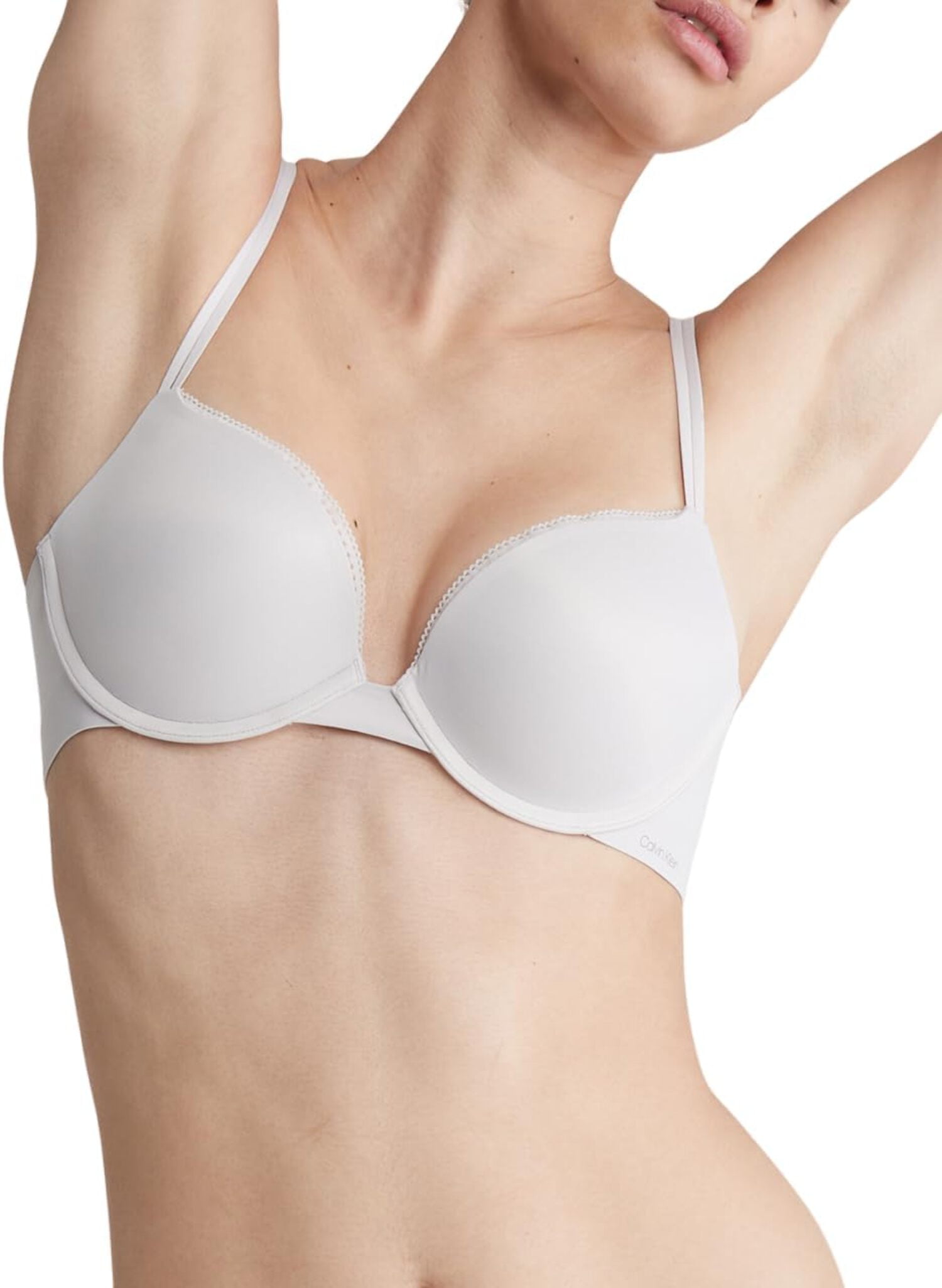 Calvin Klein Liquid Touch Push-up Plunge Bra - Walmart.com