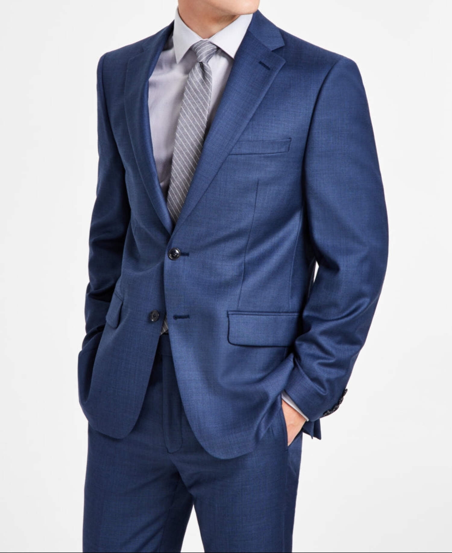 Calvin Klein MEN's X-Fit Slim-Fit Stretch Suit Jackets - Walmart.com