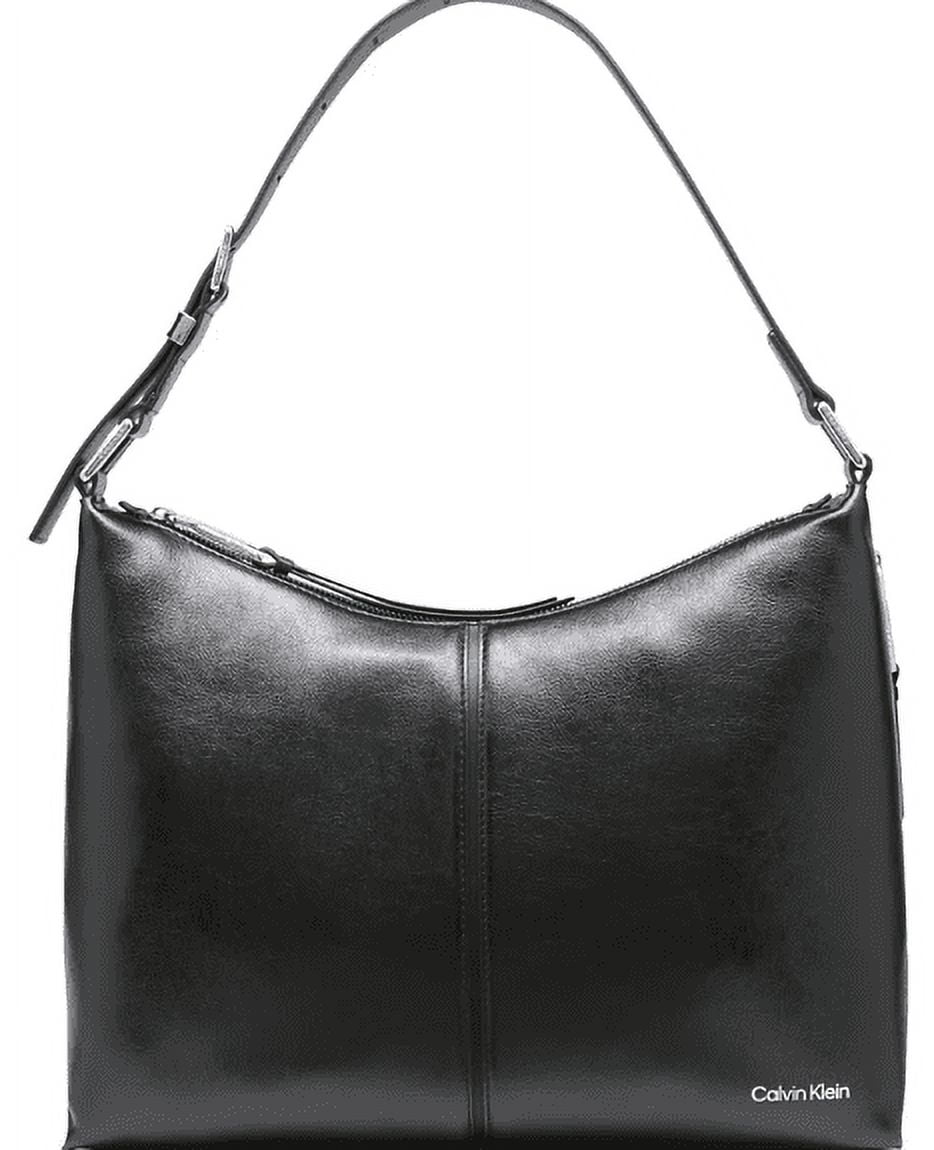 Calvin Klein Max Hobo Shoulder - Black Silver - Walmart.com