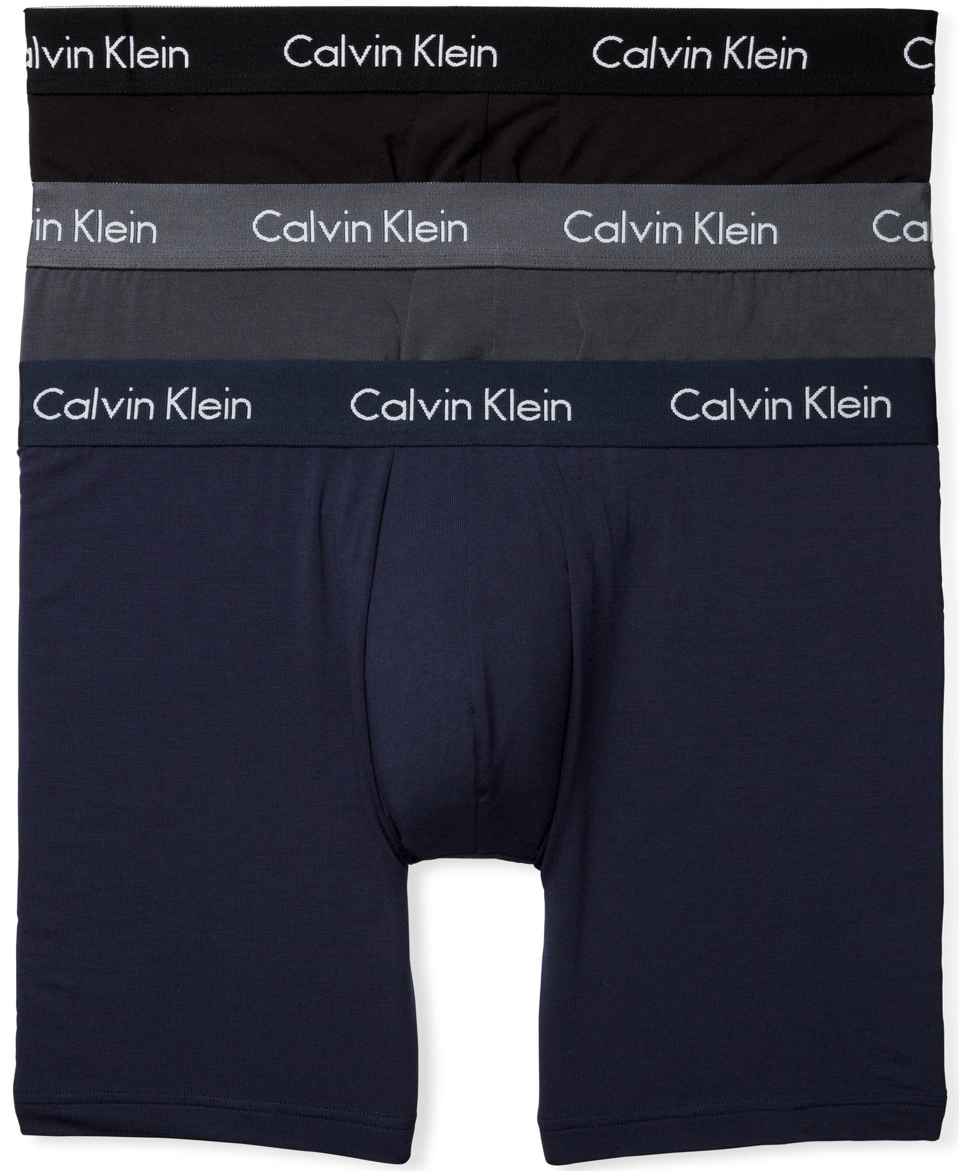 Calvin Klein NB1427-461 Body Modal Boxer Brief 3 Pack - Walmart.com