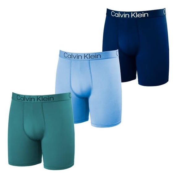 Calvin Klein Men's Boxer Brief Moisture Wicking, 3-pack (US, Alpha ...