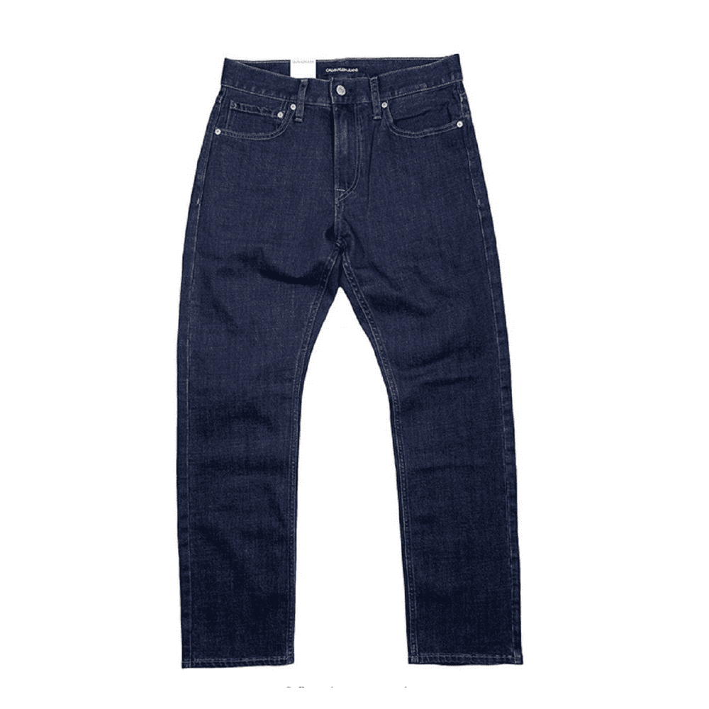Calvin Klein Men's CKJ 035 Straight Nemo Blue Denim Jeans 29X30 ...