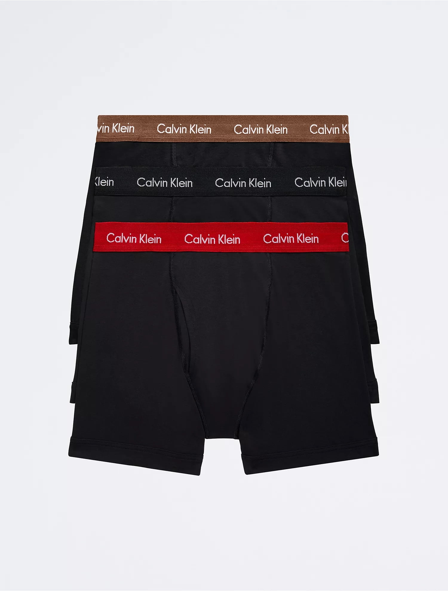 Calvin Klein Men’s Cotton Stretch 3-Pack Boxer Brief; Size: Medium ...