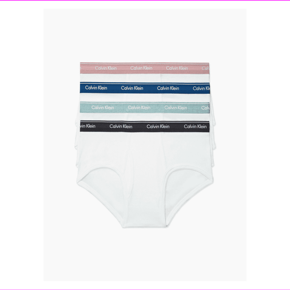 Calvin Klein Men's NB4000-925 Cotton Classic Fit 4-Pack Brief Size S ...