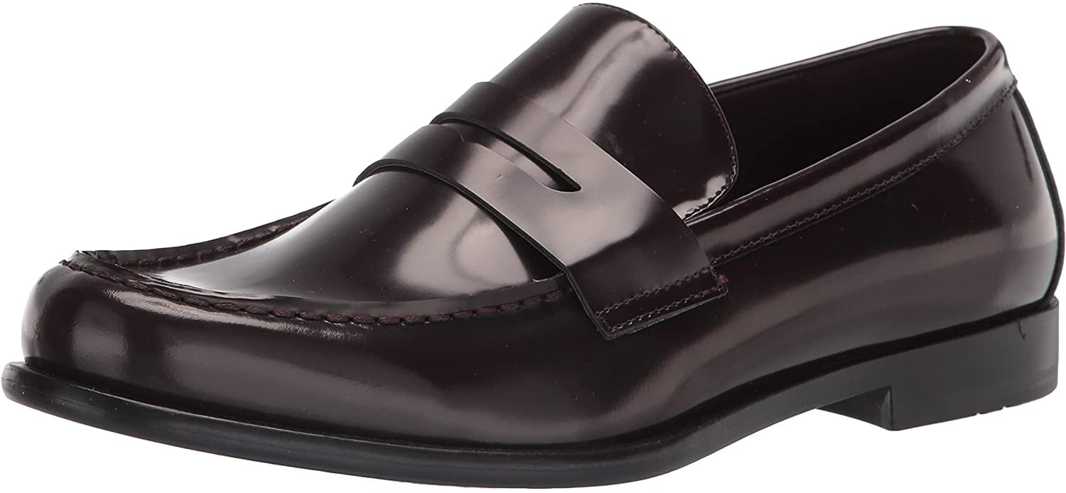 Calvin Klein Mens Crispo Loafer 12 Dark Brown - Walmart.com
