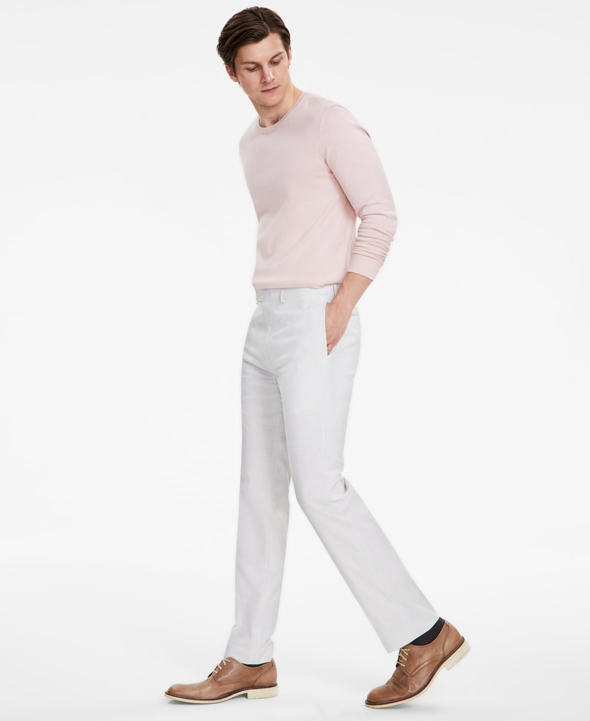 Calvin Klein Men Slim fit Dress Pants 32 / 32 White - Walmart.com