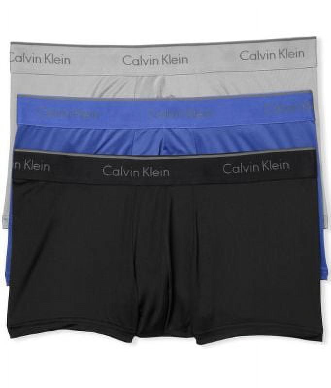 Calvin Klein Microfiber Low Rise Trunk 3-Pack - Walmart.com