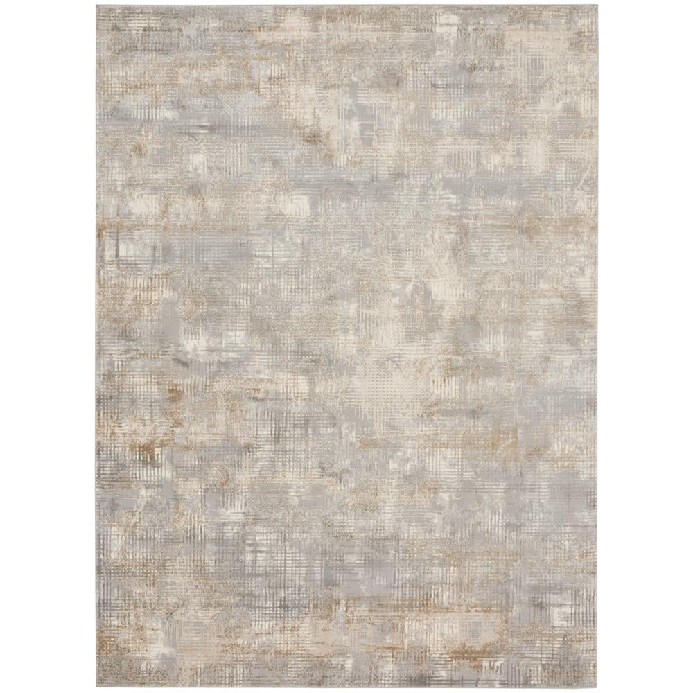 Calvin Klein CK950 Rush Area Rug, 9' x 12', Grey Beige, Rectangle ...