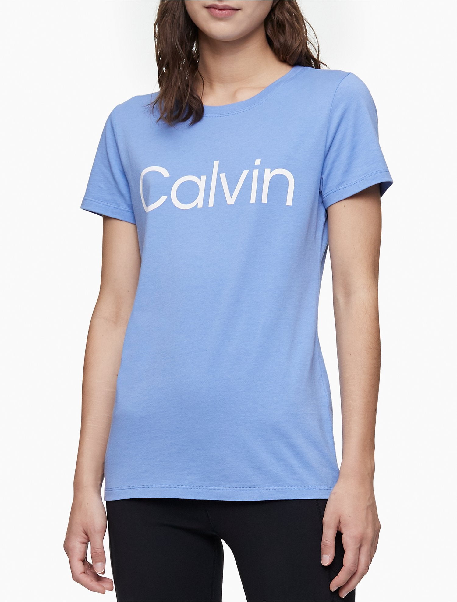 Calvin Klein Performance Logo T-Shirt Hyacinth M - Walmart.com