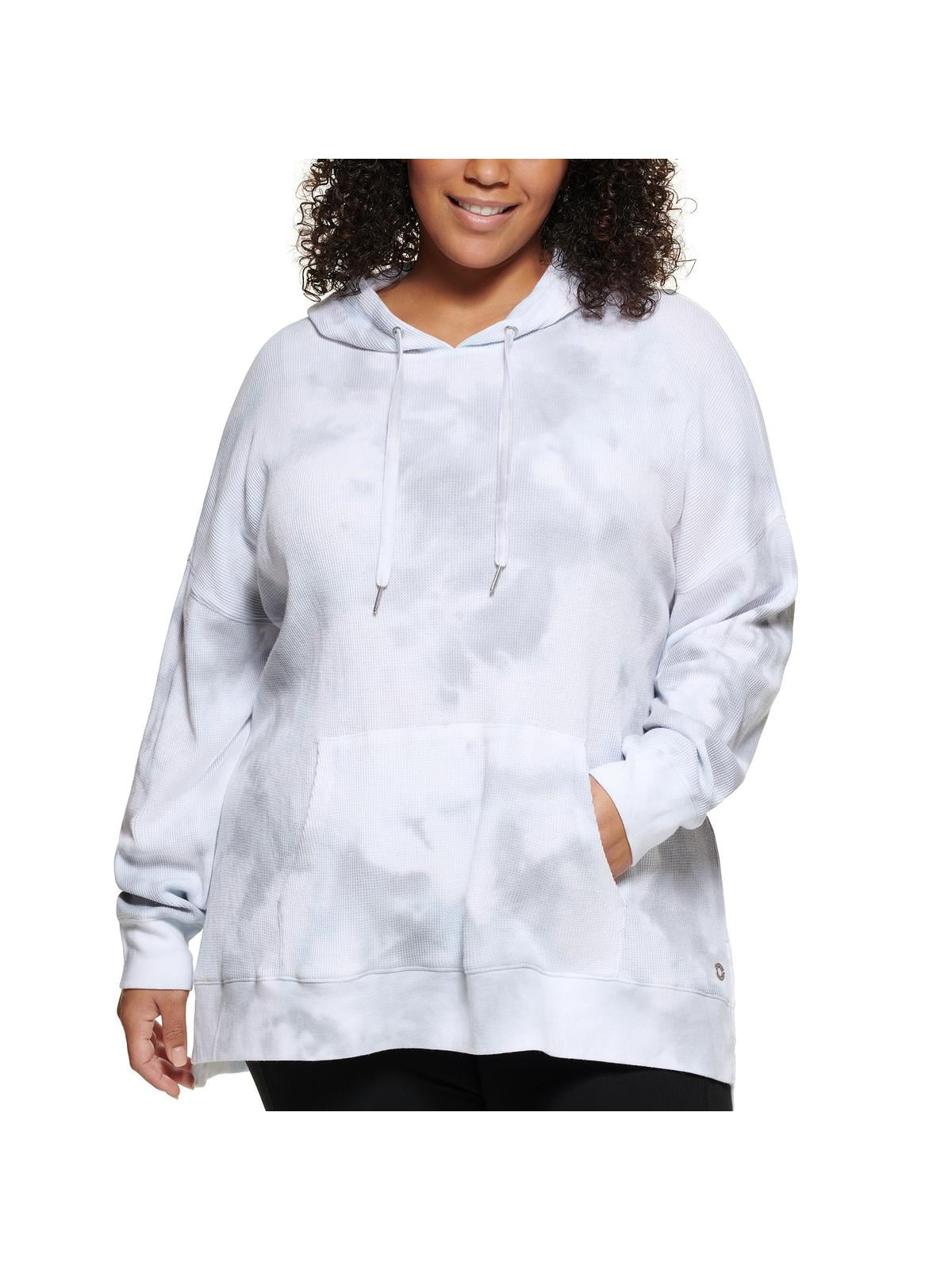 Calvin Klein Performance Womens Plus Cozy Comfy Hoodie