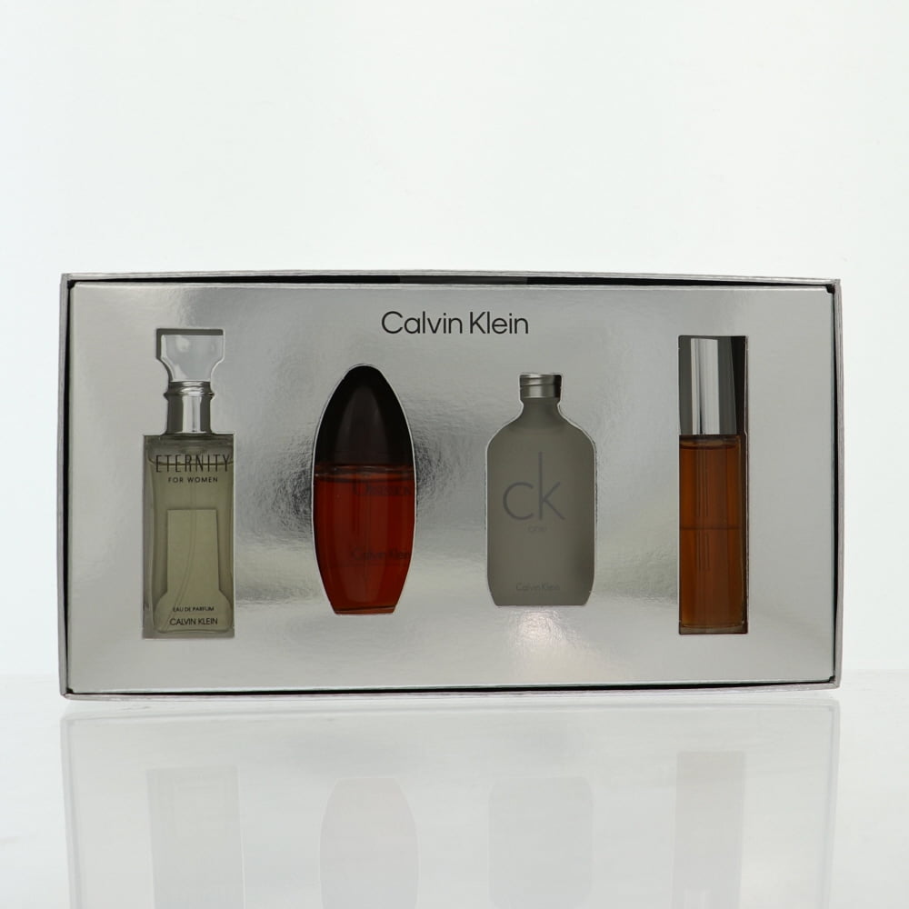 Calvin Klein Gift Set, 4 Piece Mini Fragrances, CK One, Eternity ...