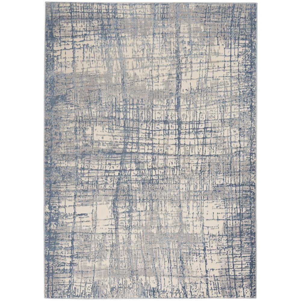 Calvin Klein CK950 Rush Area Rug, 4' x 6', Ivory Blue, Rectangle ...