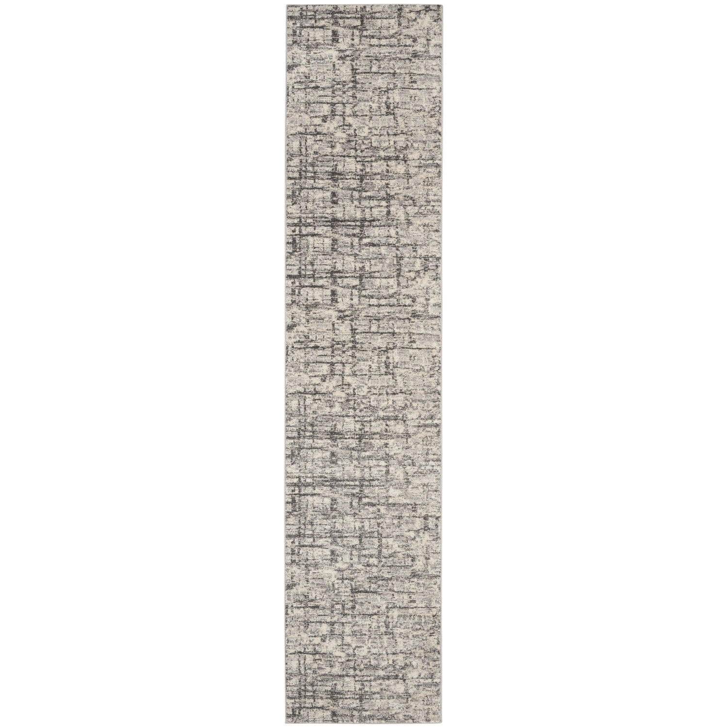 Calvin Klein CK950 Rush Area Rug, 2'3" x 10', Ivory/Grey, Runner ...