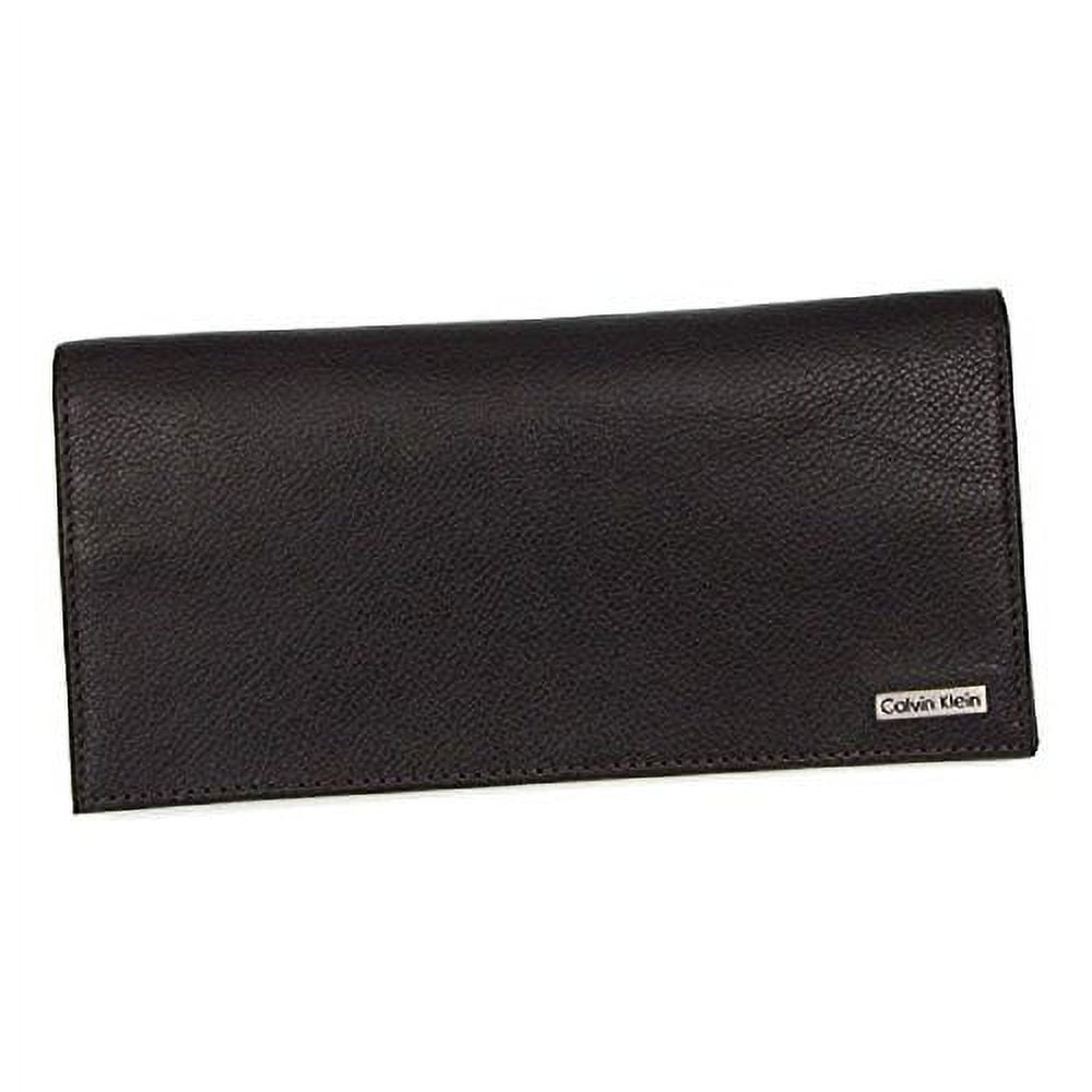 Calvin Klein Secretary Men's Large Brown Leather Bifold Wallets 2979219 ...