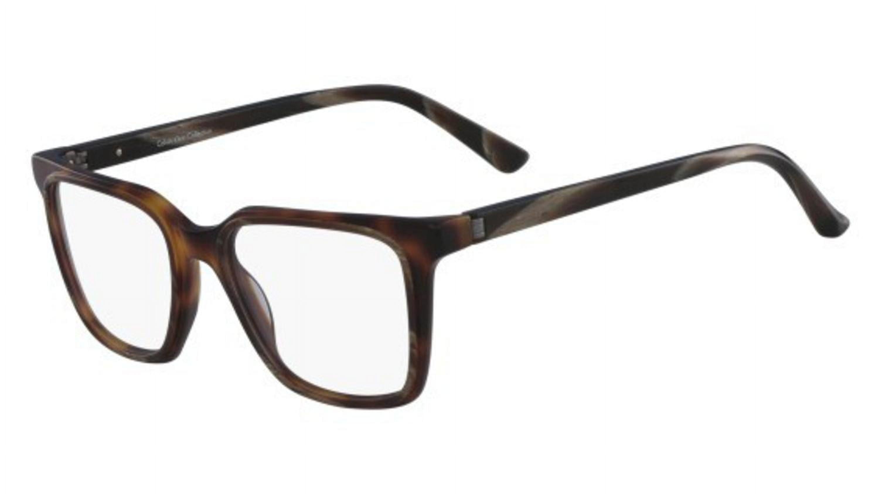 Calvin Klein Square Eyeglasses CK8579 244 Brown/Horn 53mm 8579 ...