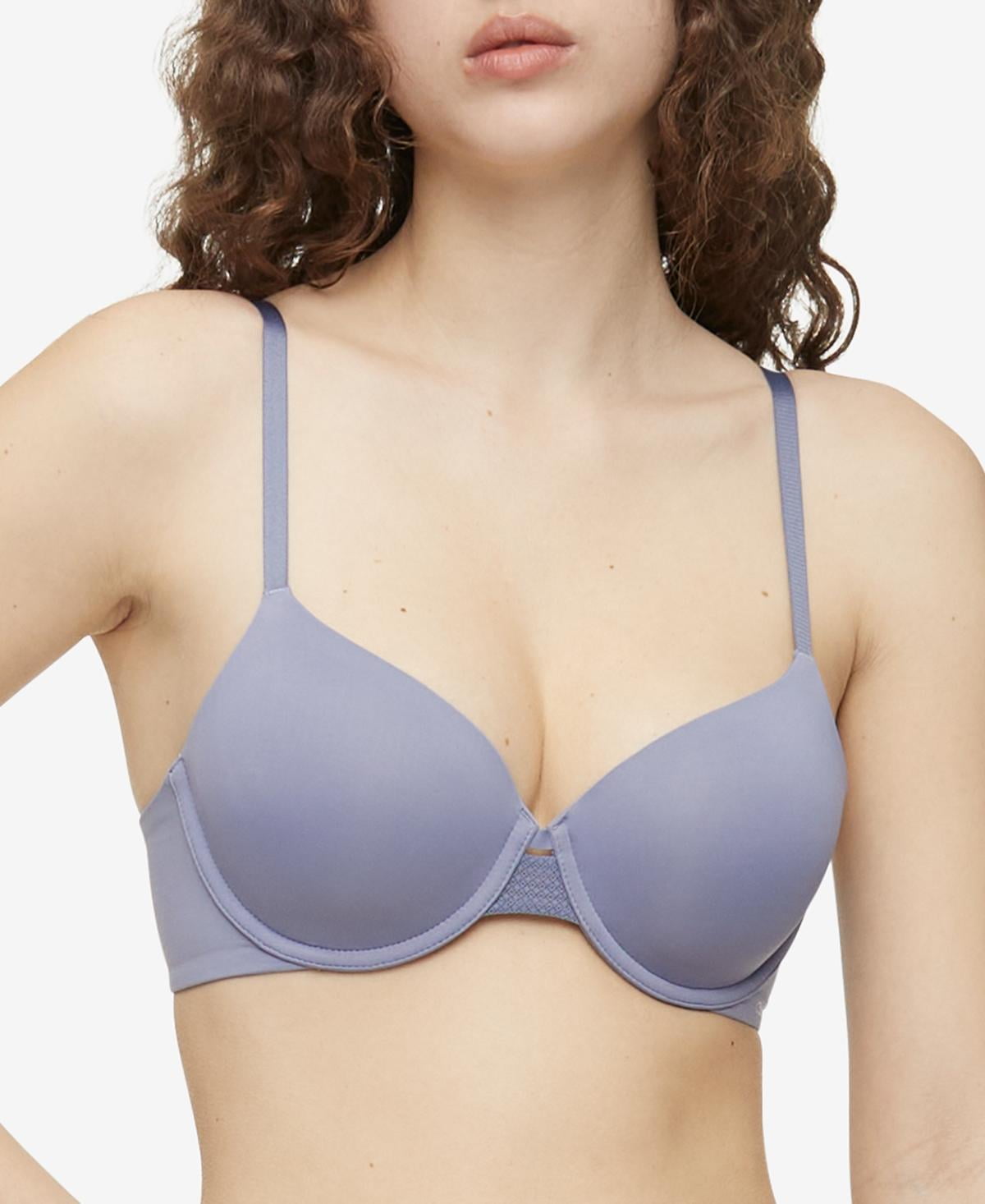 Calvin Klein Perfect Fit Flex T-Shirt Bra, Lightly Lined, Full Coverage, Adjustable Straps ...
