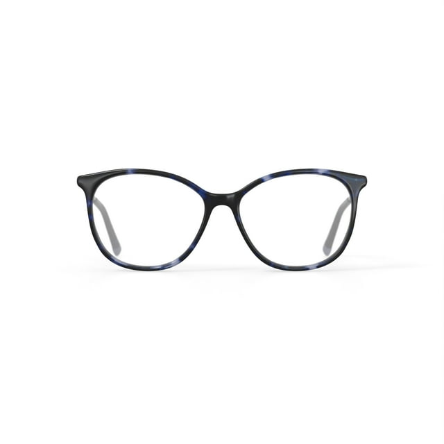 Calvin Klein Women's CK5462G Prescription Eyeglasses with Case, Blue ...