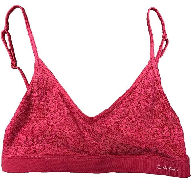 Calvin Klein Womens Bare Lace Bralette;XS - Walmart.com