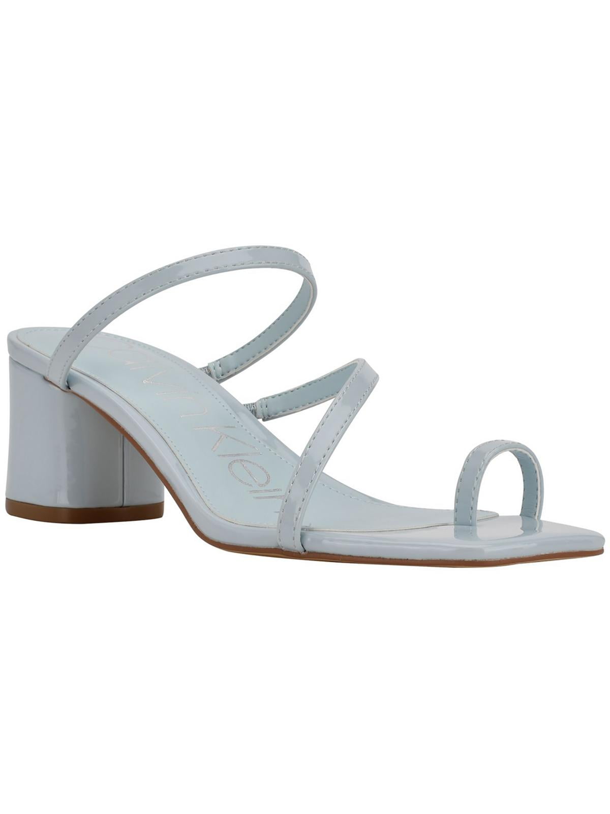 Calvin Klein Womens Belma Slip-on Toe loop Mules - Walmart.com
