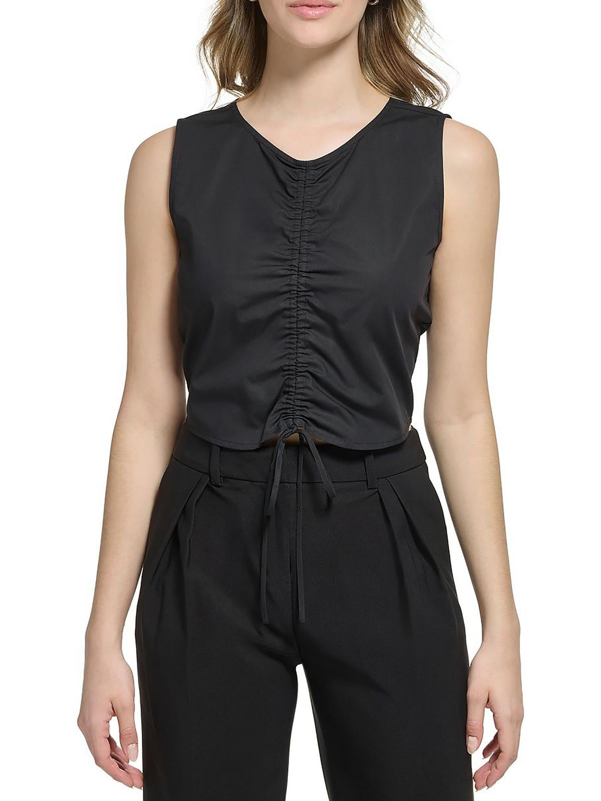 Calvin Klein Womens Cotton Crop Cropped - Walmart.com