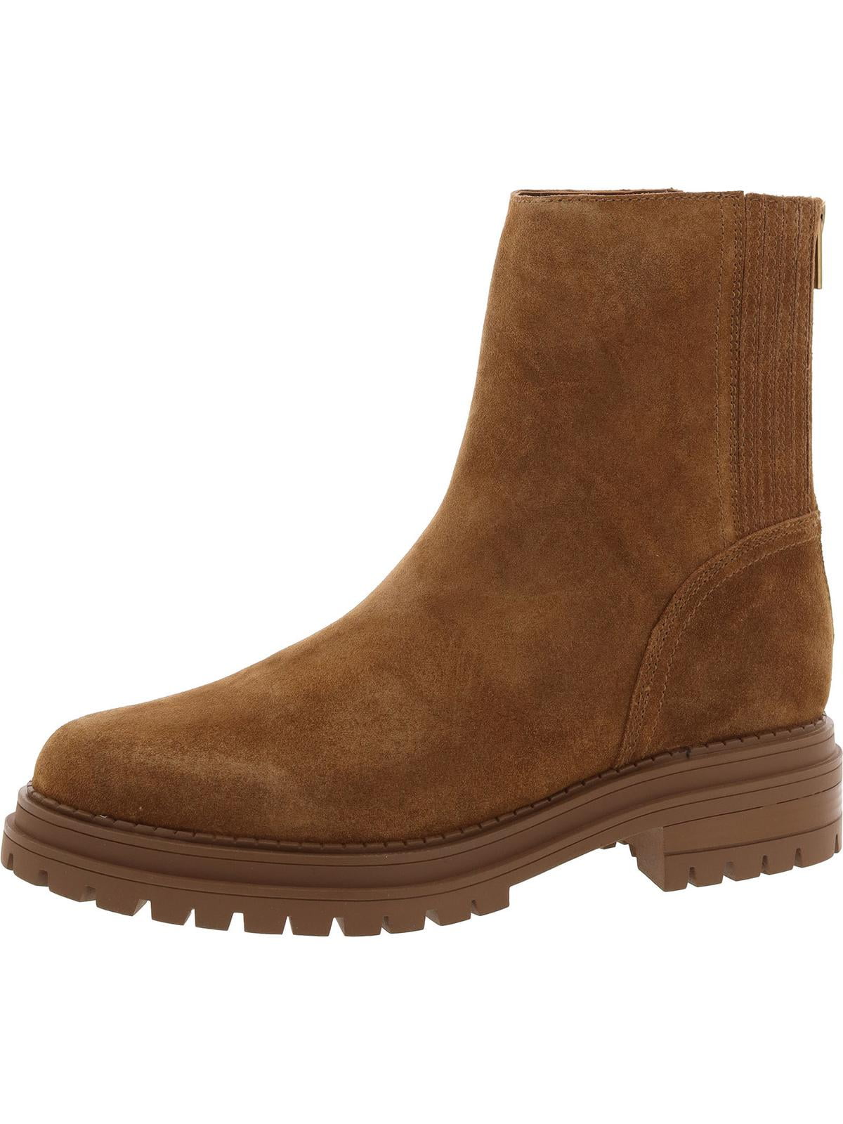 Calvin Klein Womens Greg Suede Solid Mid-Calf Boots - Walmart.com