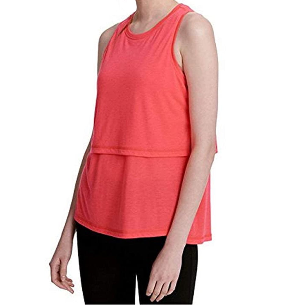Calvin Klein Womens Performance Epic Tiered Tank Top - Walmart.com