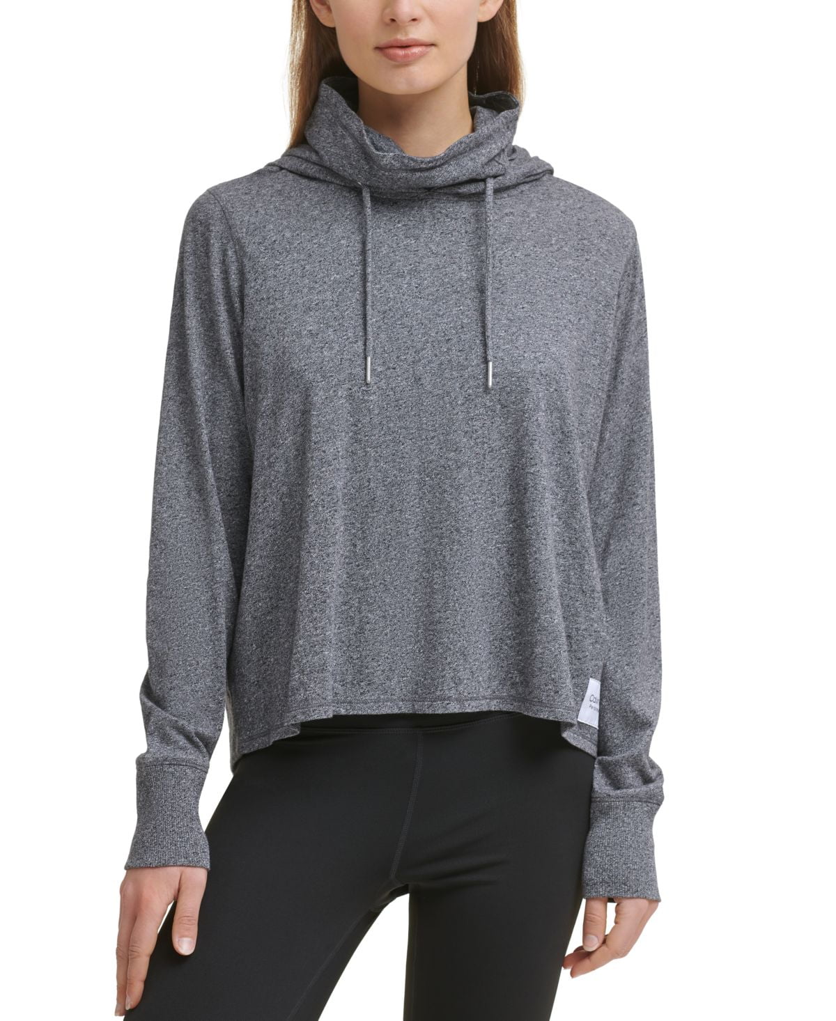 Calvin Klein Womens Performance Face-Cover Hoodie;Large - Walmart.com