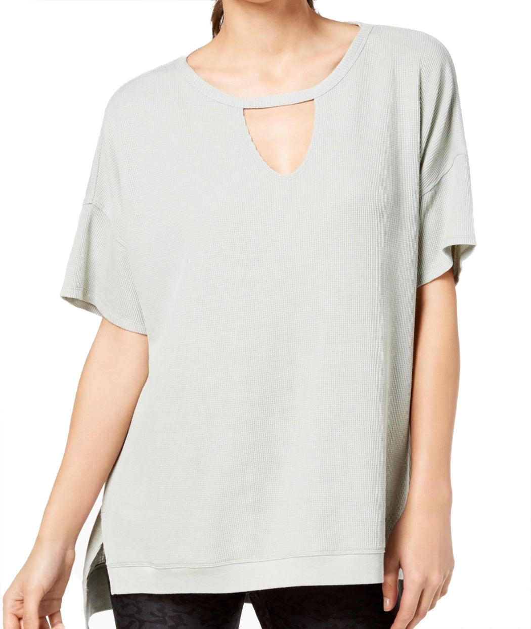 Calvin Klein Womens Performance Keyhole Top - Walmart.com