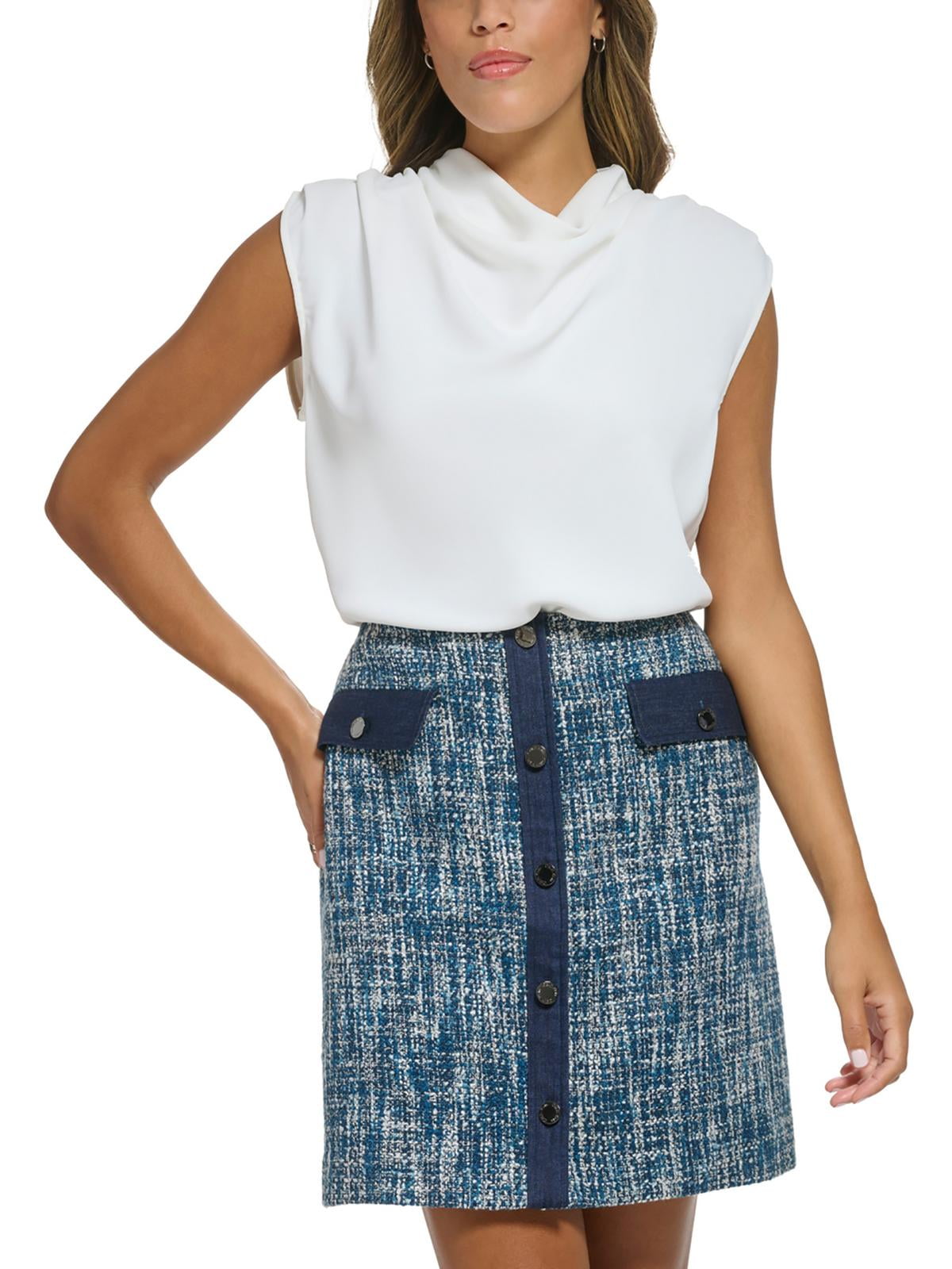 Calvin Klein Womens Suit Separate Office Blouse - Walmart.com