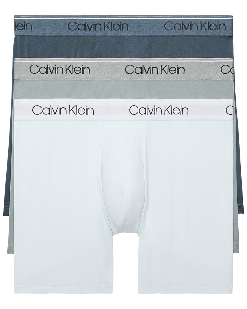 Calvin Klein mens Set of 3 Micro Stretch Boxer Brief, s - Walmart.com