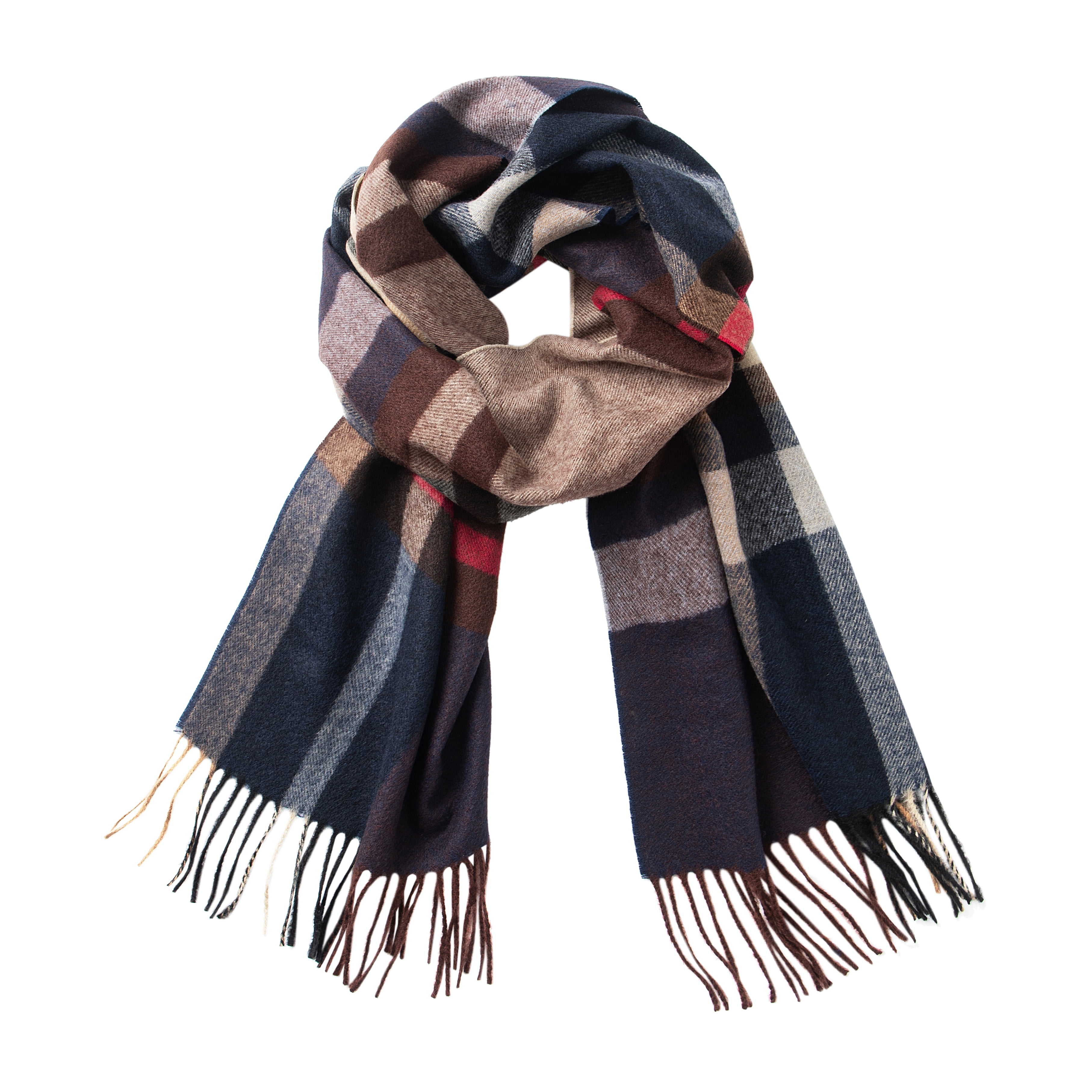 Calvin & Olivia Ultra-Soft Comfort Feel Unisex Winter Solid Plain ...