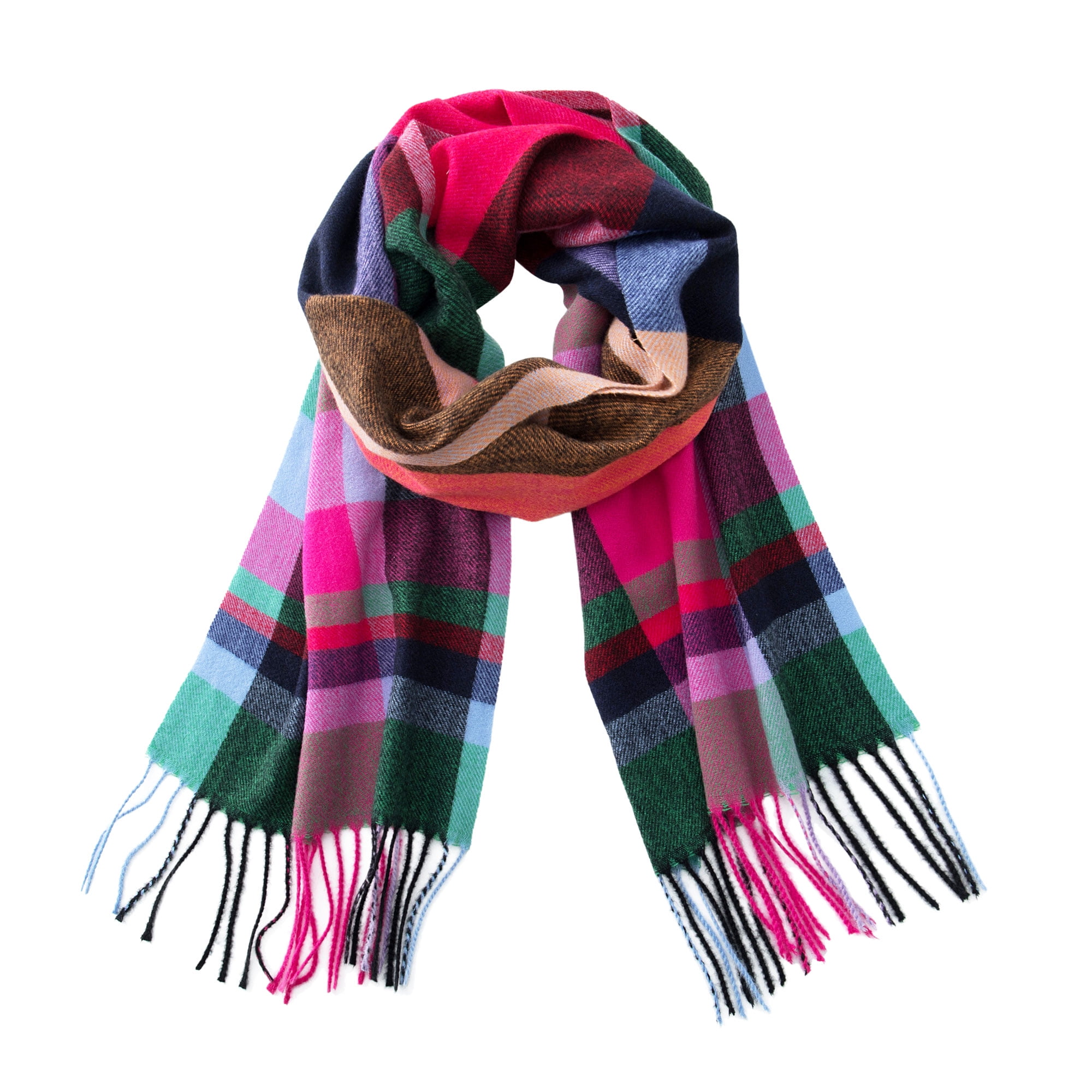 Calvin & Olivia Ultra-Soft Comfort Feel Unisex Winter Solid Plain ...