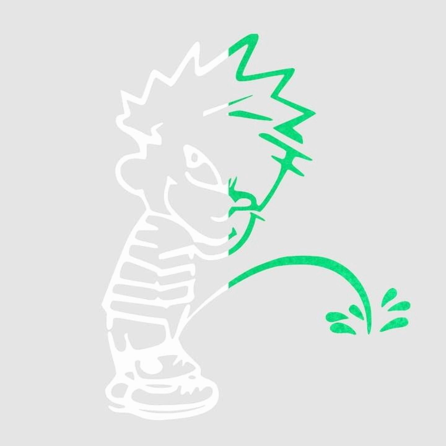 Calvin Pee JDM Vinyl Decal Sticker UV & Waterproof Bumper Window Laptop ...