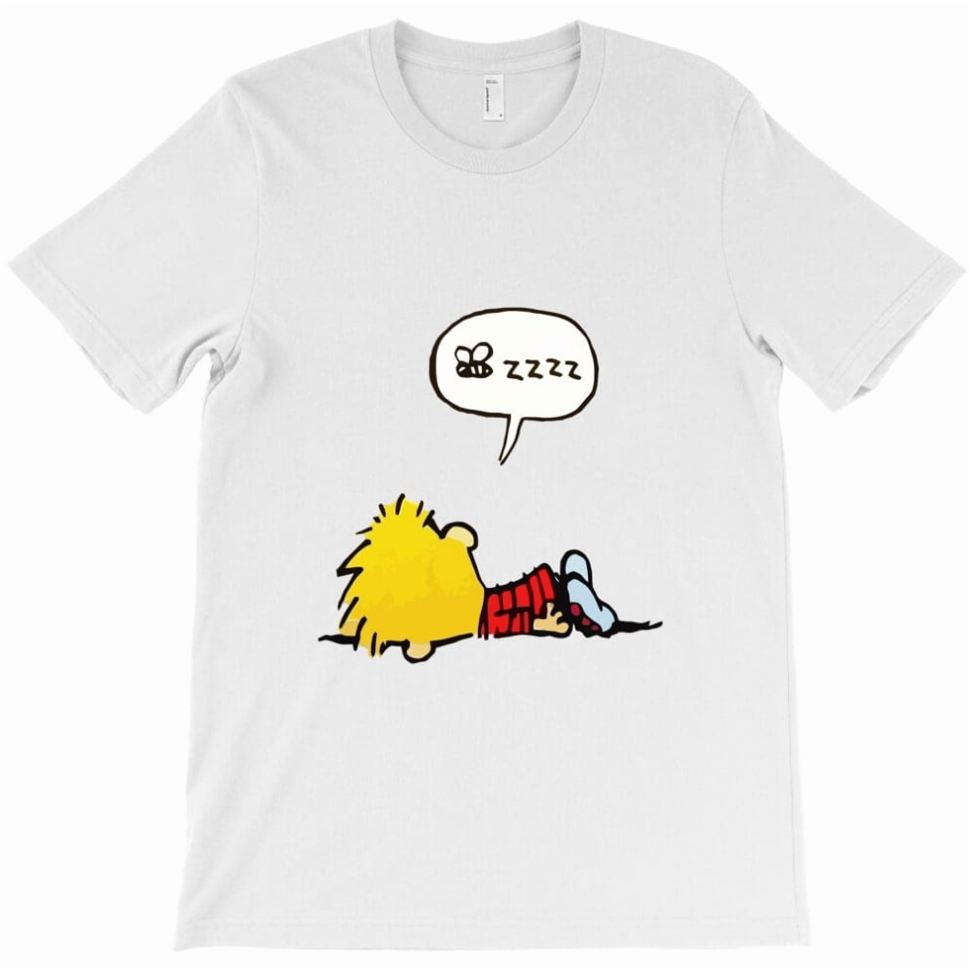 Calvin With Dreams Zzz Sleeping Comic Strip Fan Art Graphic - New ...