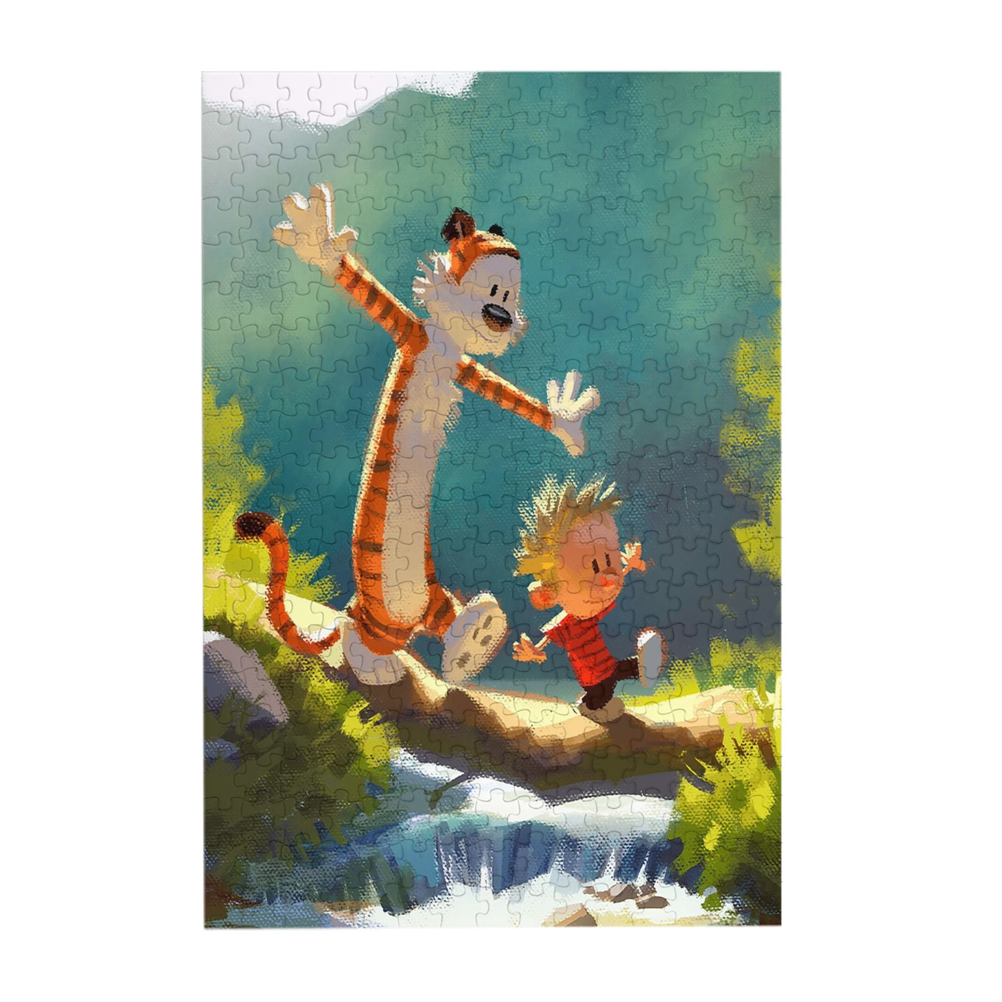 Calvin and Hobbes 300 Piece Jigsaw Puzzle Picture Puzzle Glossy Sturdy ...