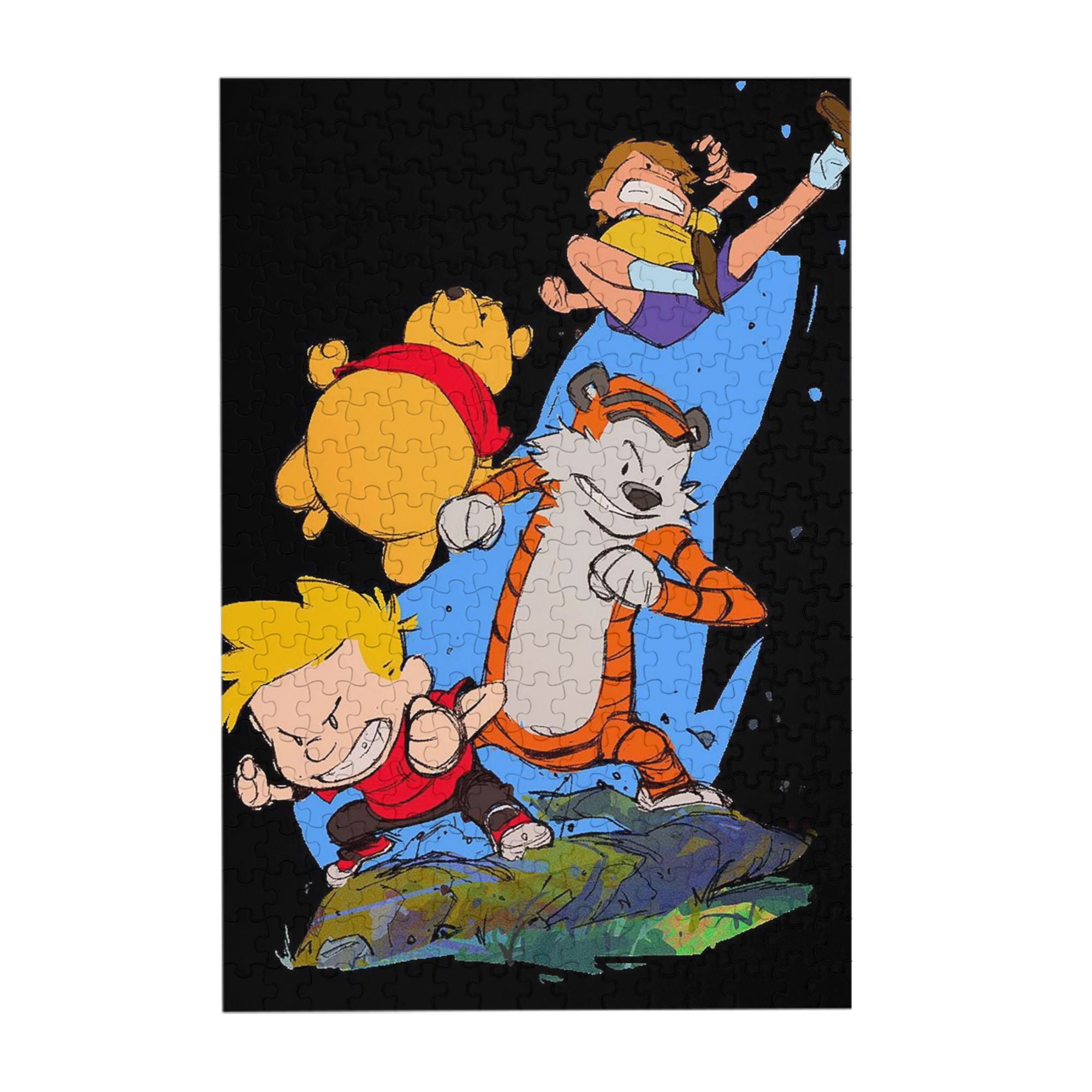 Calvin and Hobbes Pooh 300 Piece Jigsaw Puzzle Picture Puzzle Glossy ...
