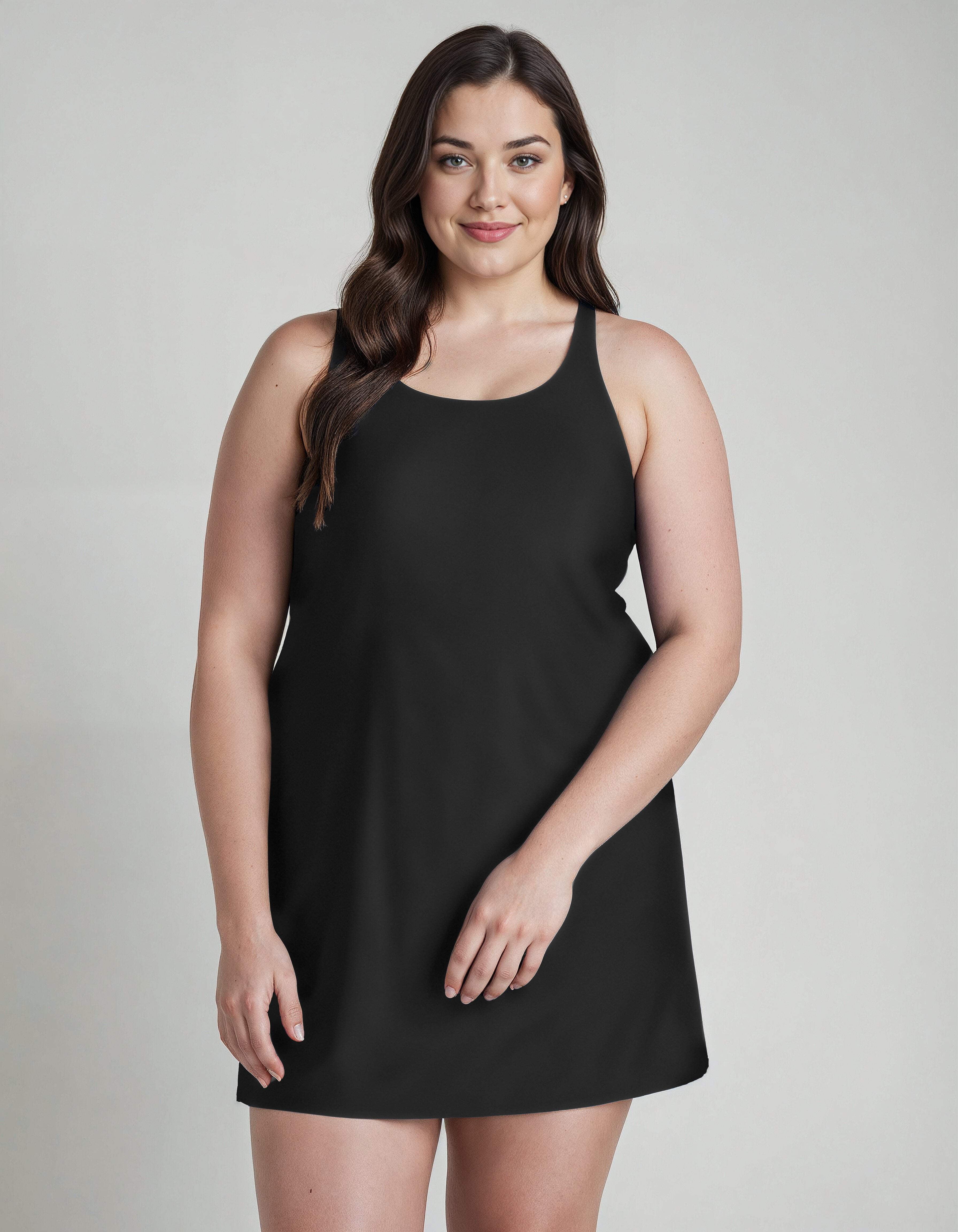 Calypsa Women's Lexi Tankini UPF 50+ Swim Tunic - Walmart.com