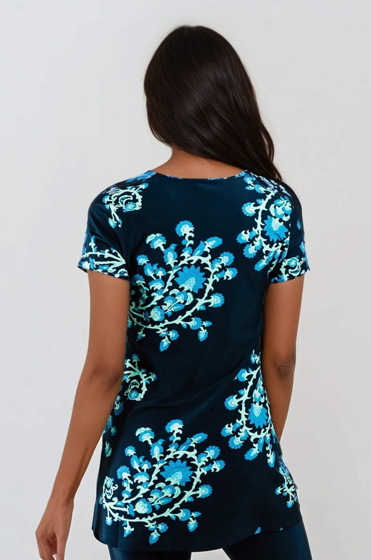 Calypsa Women's and Women's Plus Anna Swim Tunic - Walmart.com
