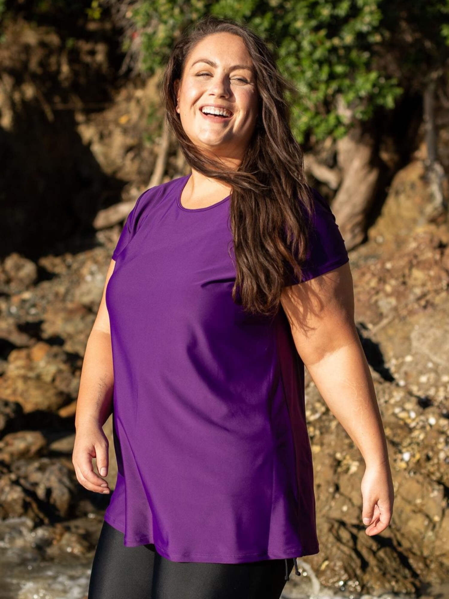 Calypsa Women's and Women's Plus Anna Swim Tunic - Walmart.com