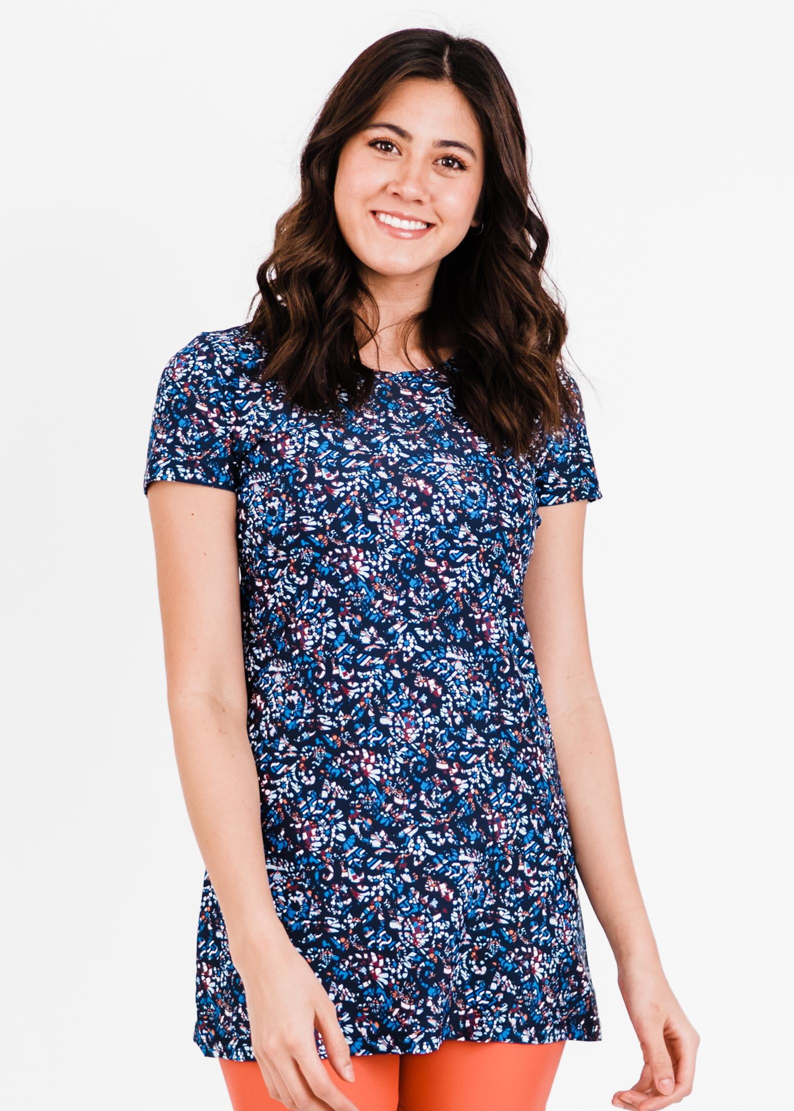 Calypsa Women's and Women's Plus Anna Swim Tunic - Walmart.com