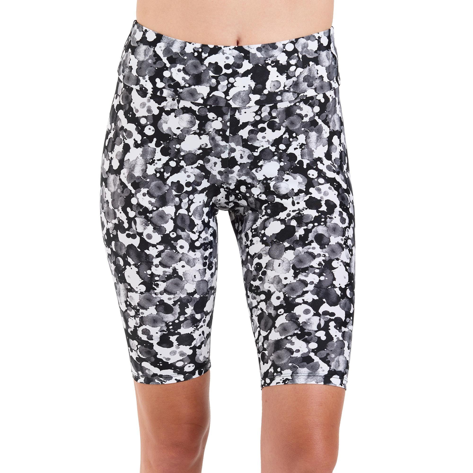 Calypsa Womens And Womens Plus High Waisted Long Bike Swim Shorts