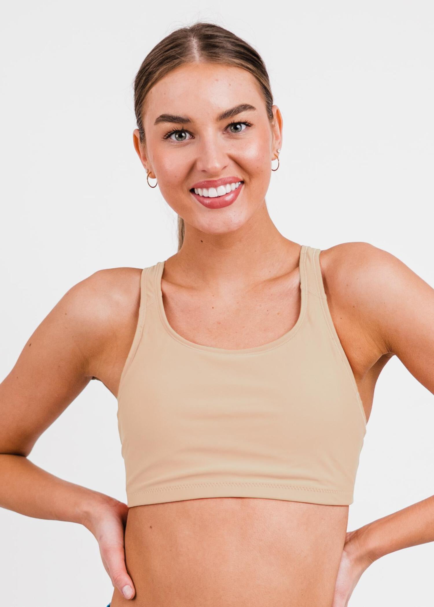 Calypsa Women's and Women's Plus Racerback Swim Bra - Walmart.com